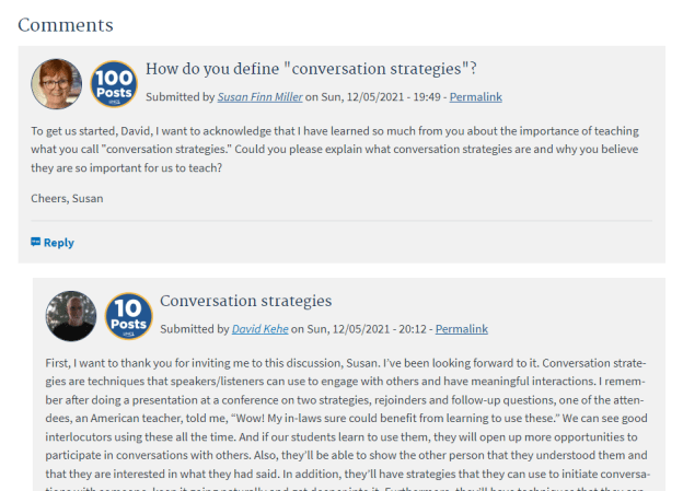 LINCS Discussion about Student-Centered Conversation Lessons. | Common ...